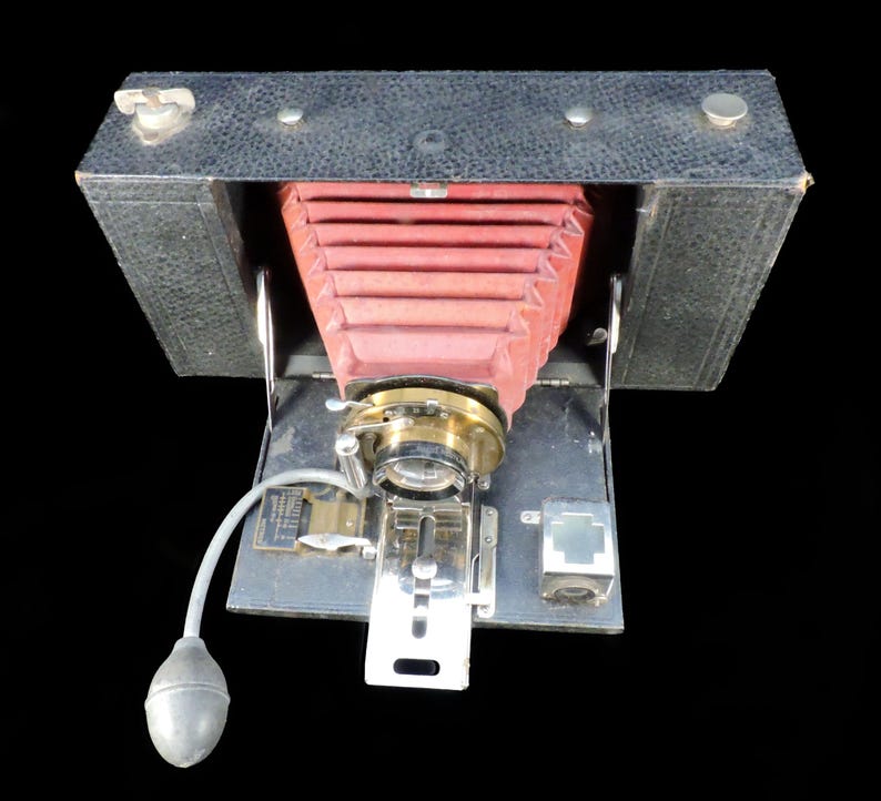 Antique Kodak F.P.K. Automatic Camera ~ Vintage Bellows Camera ...