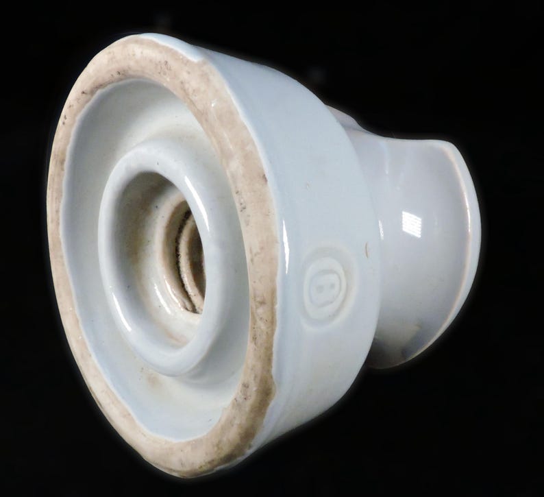 Vintage Porcelain Insulator ~ Vintage Ceramic Insulator ~ Old Light ...