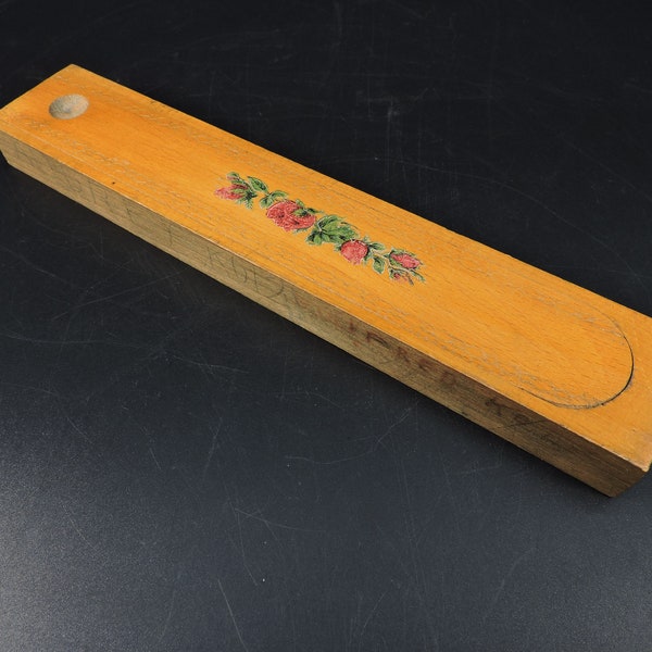 Wooden Pencil Box - Etsy