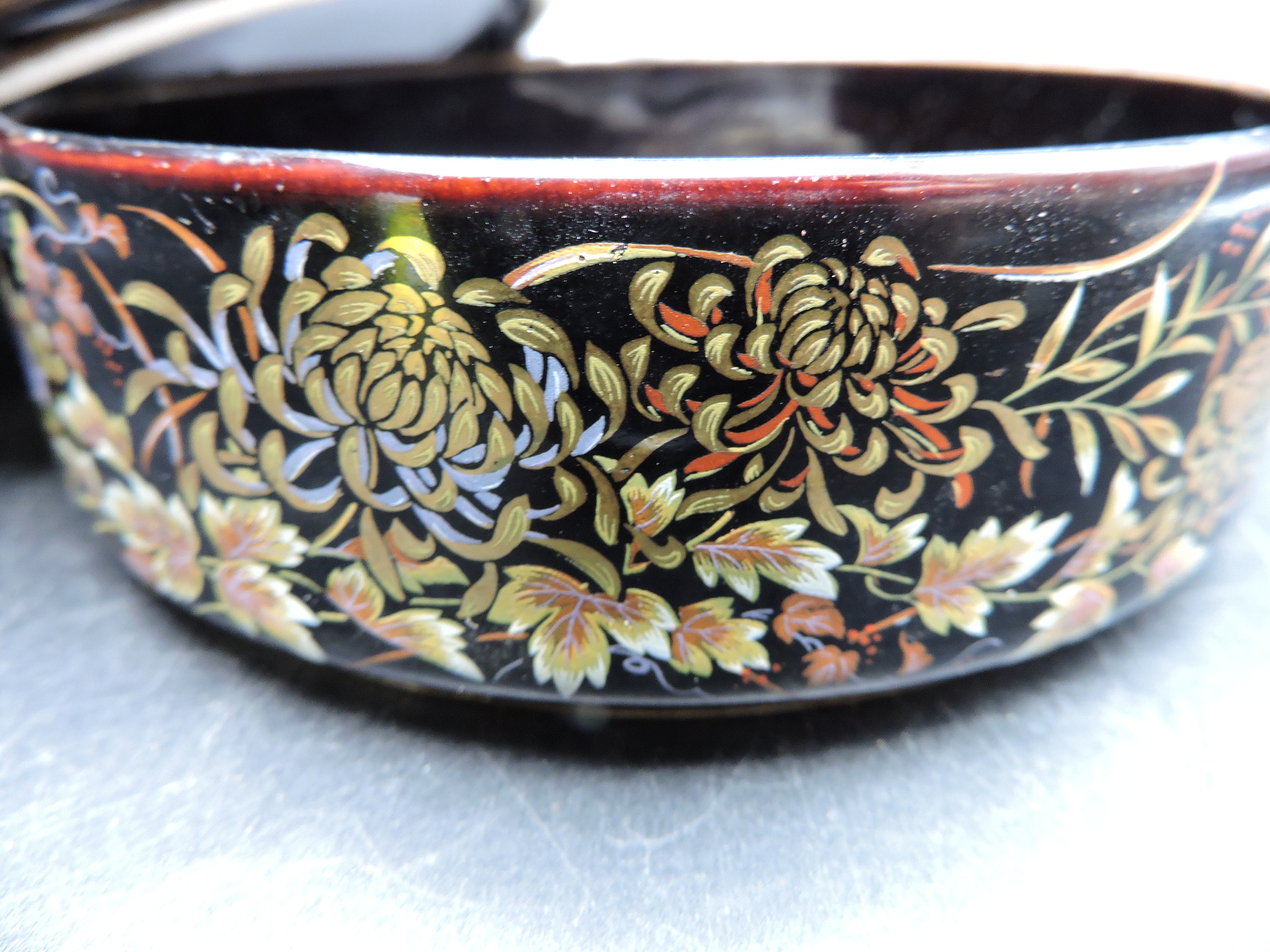 Vintage Imperial Kiku Dish Vintage Japanese Trinket Dish - Etsy