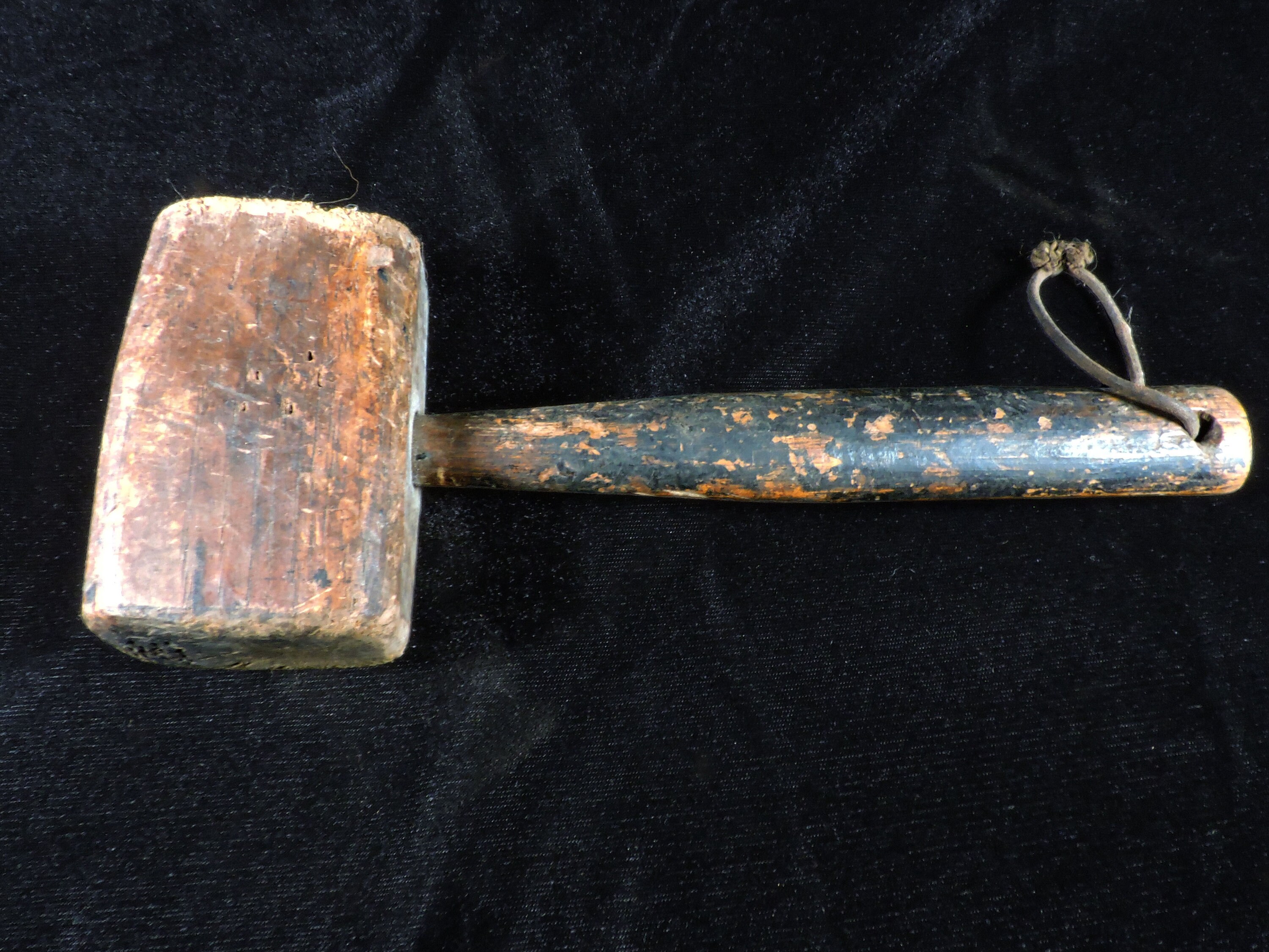 Antique Mallet ~ Well Used Wooden Mallet ~ Country Primitive ~ Vintage ...