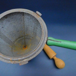 Vintage Canning Strainer ~ Vintage Canning Sieve ~ Old Canning Sieve ...