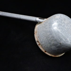 Vintage Enamelware Ladle ~ Antique Ladle ~ Vintage Water Ladle ...
