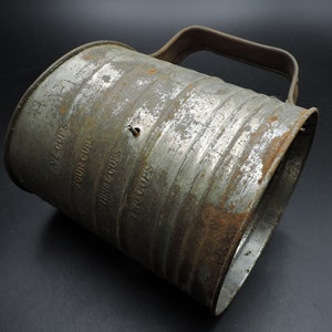 Vintage Flour Sifter ~ Bromwell Flour Sifter - Metal Flour Sifter ...