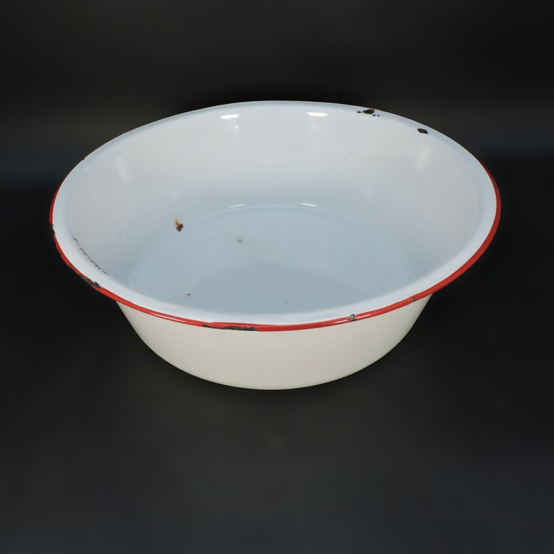 Enamel Wash Basin - Etsy