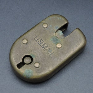 Vintage U.S. Mail Brass Padlock ~ Old Brass Padlock ~ US Mail Brass ...