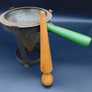 Vintage Canning Strainer ~ Vintage Canning Sieve ~ Old Canning Sieve ...