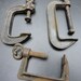 Antique C Clamps ~ Ornate C Clamps ~ Old Victorian Style C Clamps ...