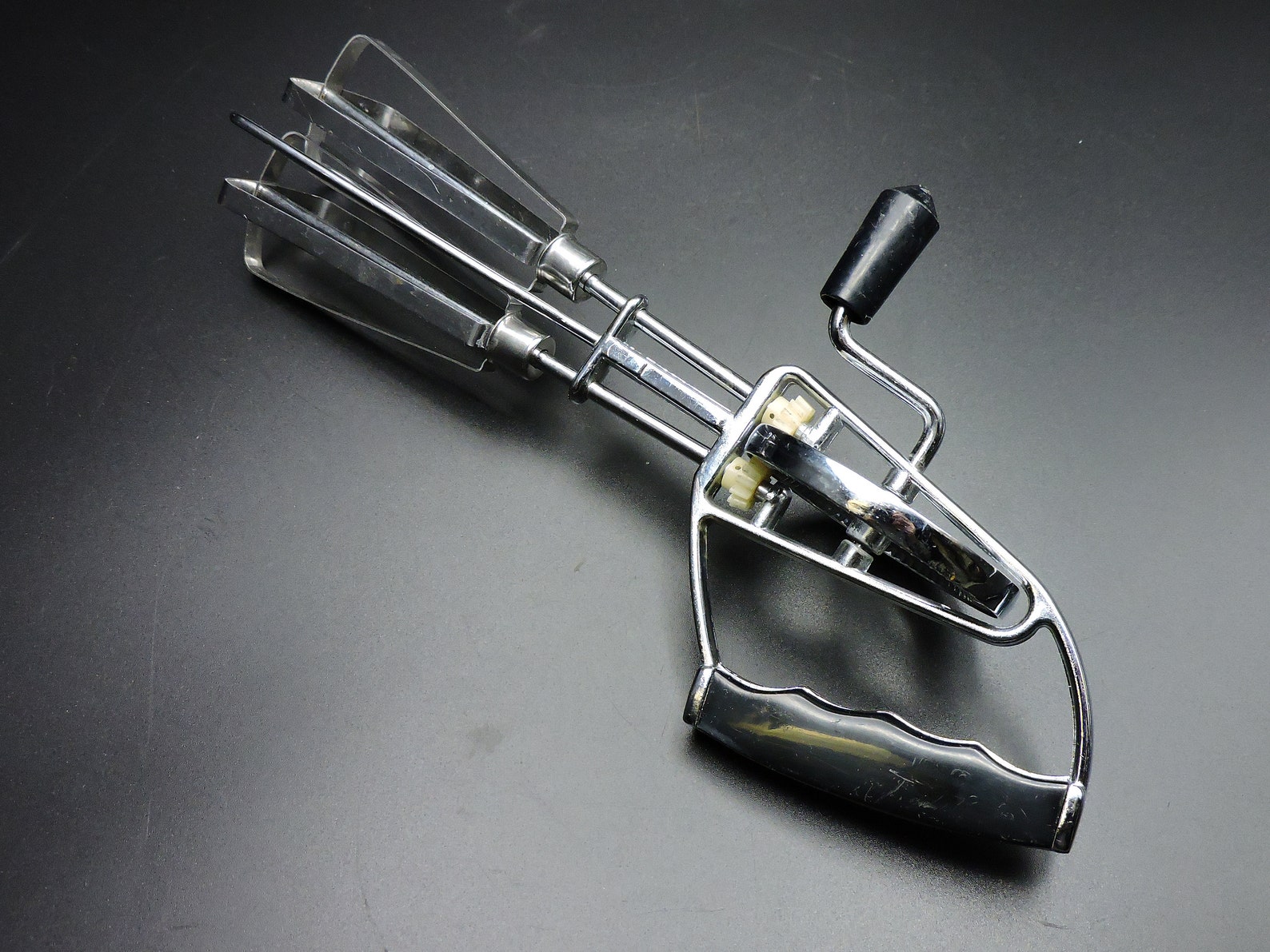 Vintage Kitchen Hand Mixer Black Handles Sleek Design | Etsy