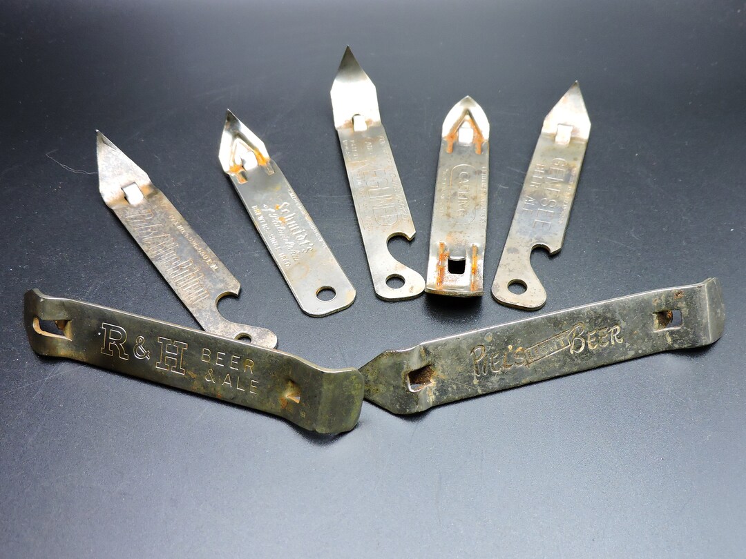 Vintage Bottle/can Openers ~ Beer Bottle Openers ~ Lot of 7 ~ Beer ...