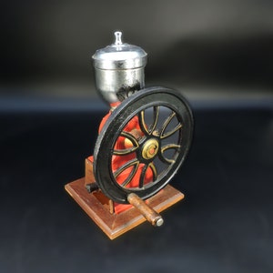Vintage Cast Iron Coffee Grinder Vintage Coffee Grinder Countertop ...