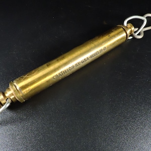Antique Brass Hanging Scale ~ Chatillon Model # IN-10 ~ Brass Household ...