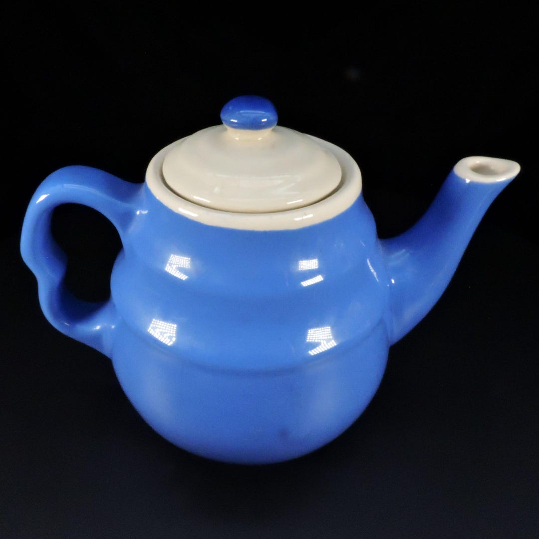 Vintage Teapot ~ Stoneware Teapot ~ 2 Cup Teapot ~ Pottery Teapot ...