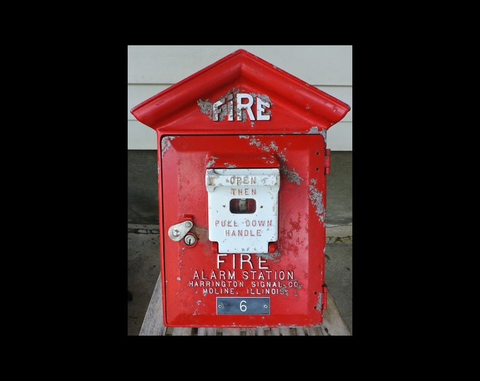 Fire Alarm Box ~ Harrington Fire Alarm Box ~ Fire Alarm Signal Box ...