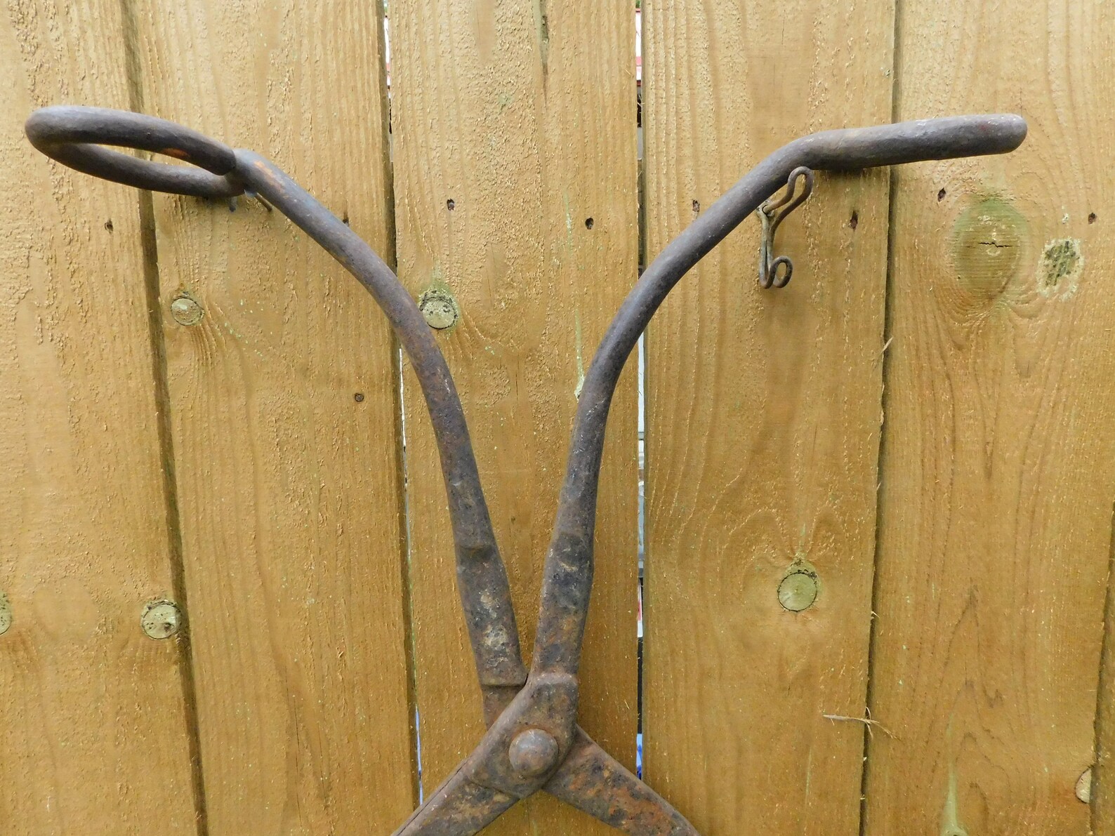 Vintage Ice/hay Tongs Massive Ice House Tool Ice/hay Hooks - Etsy