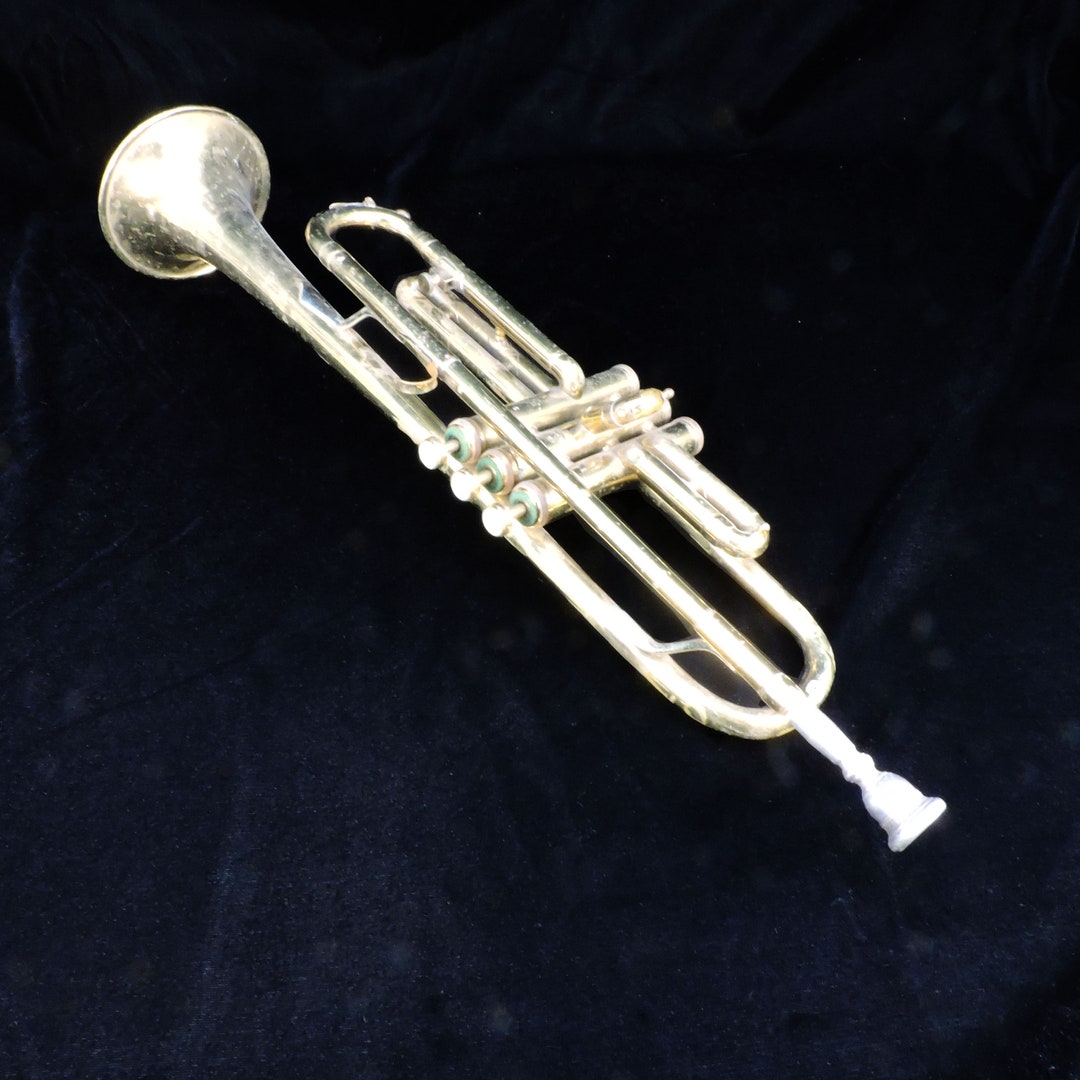 Reserved for Julian Vintage REYNOLDS Trumpet Vintage Brass Trumpet ...