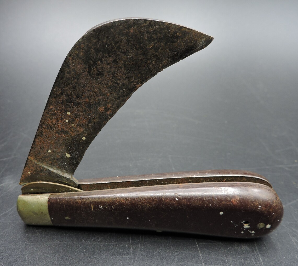 Vintage Pocket Knife Old Hawk Bill Pocket Knife Bakelite - Etsy