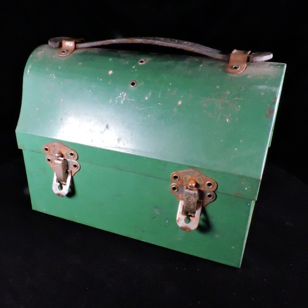 Vintage Lunch Box ~ Handy Andy Lunch Pail ~ Lunch Bucket ~ Domed Lunch ...