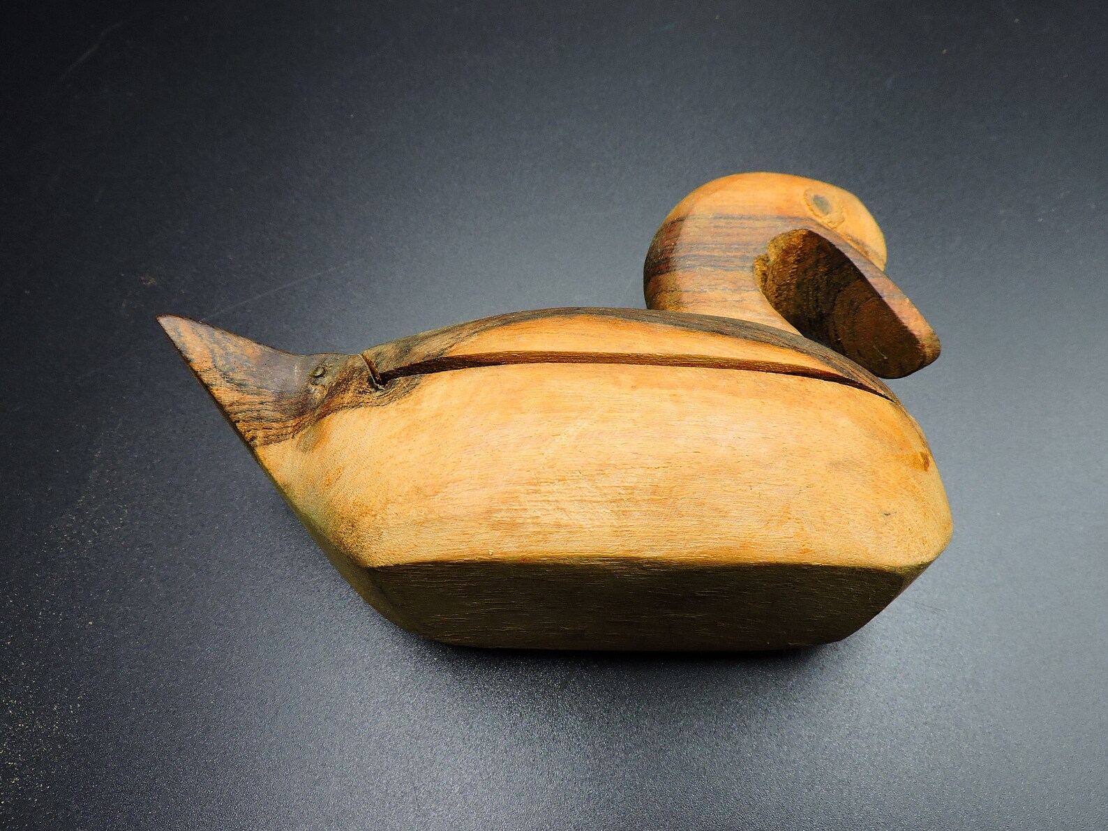 Wooden Duck Hand Carved Handmade Folk Art Wooden Duck | Etsy