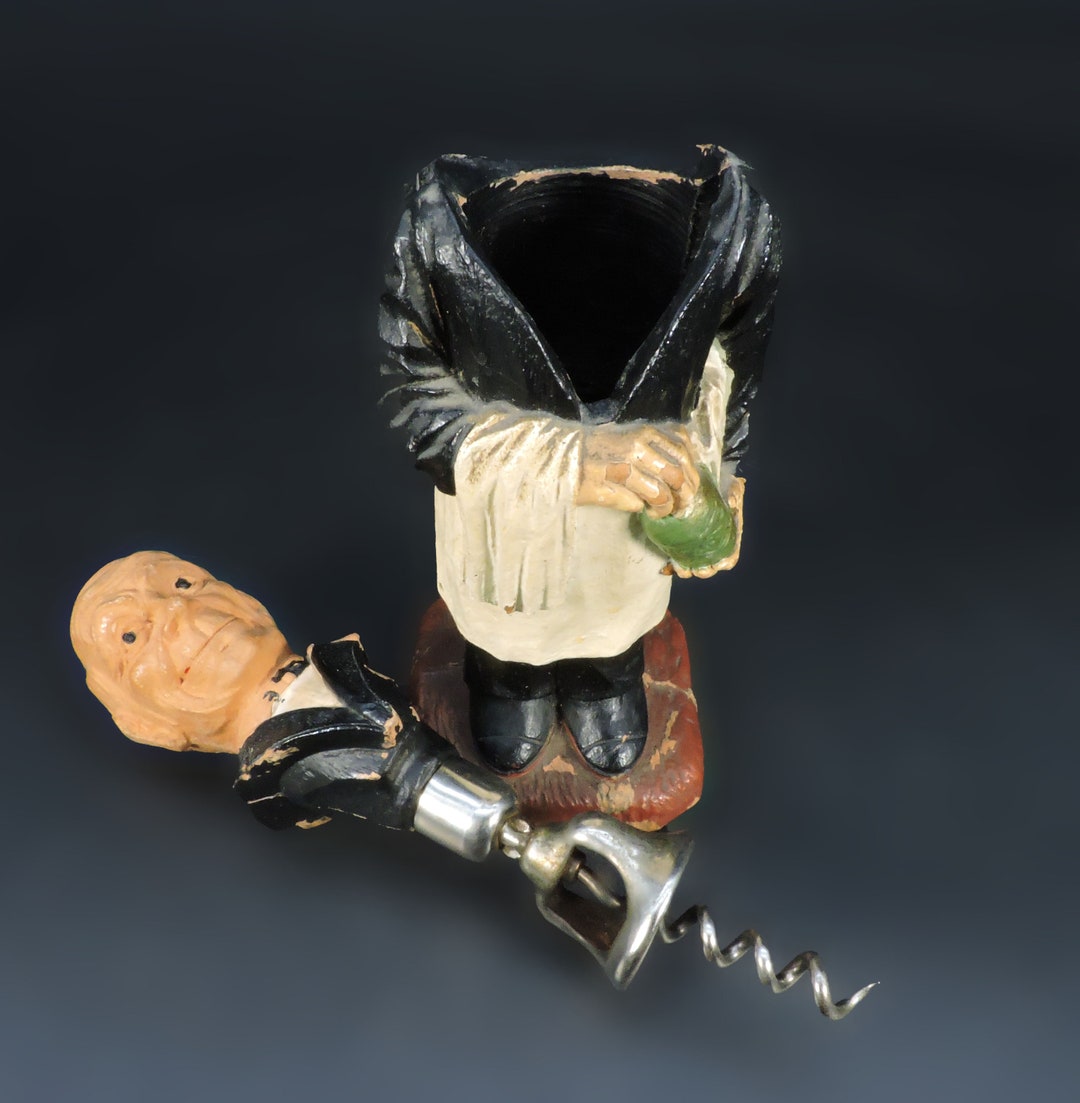 Vintage Bottle Opener ~ Butler Bottle Opener ~ Figural Bottle Opener ...