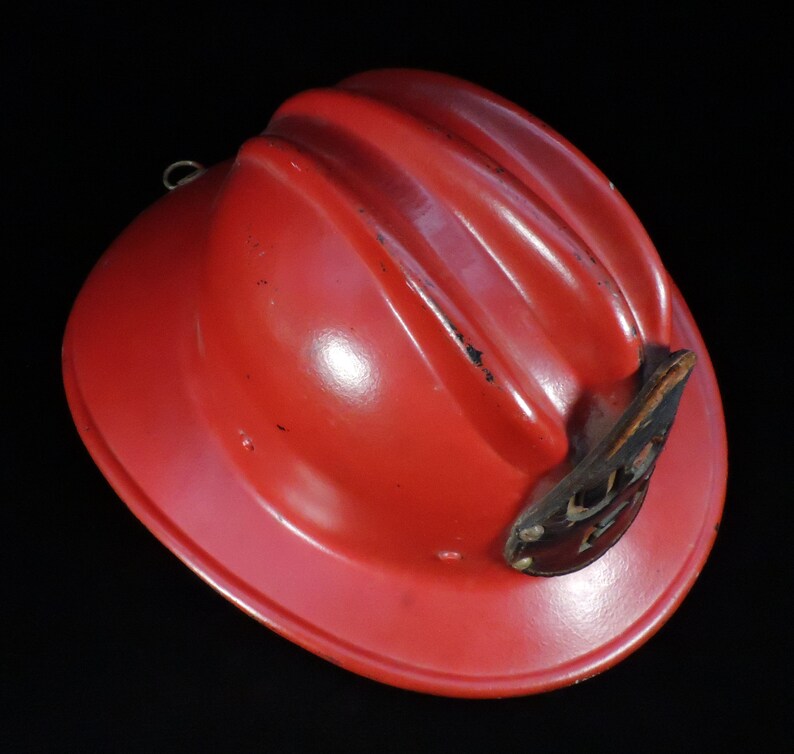 Vintage Fire Helmet ~ Fireman's Helmet ~ Hard Boiled Fire Helmet ~ USA ...