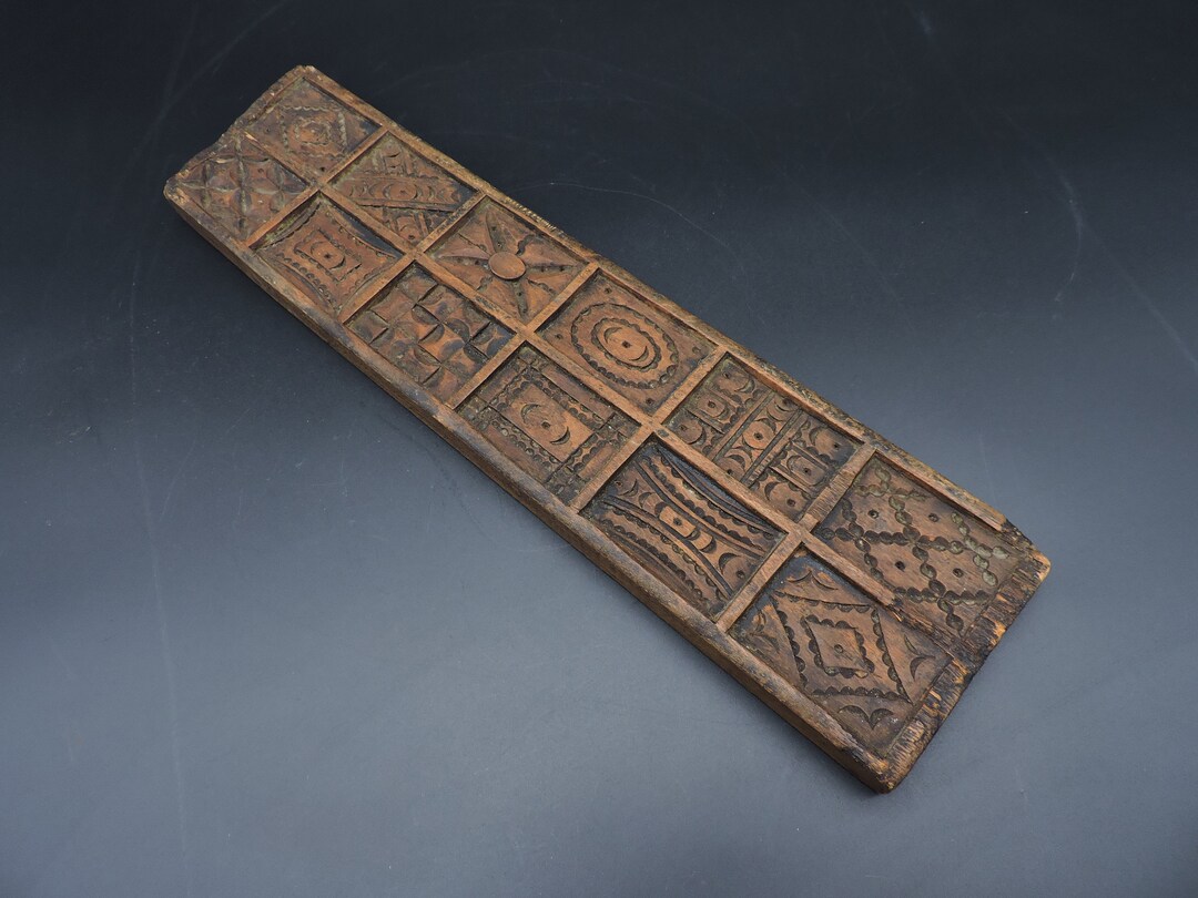 Primitive Wooden Mold Antique Wood Mold Wooden Cookie Mold Wooden Candy ...