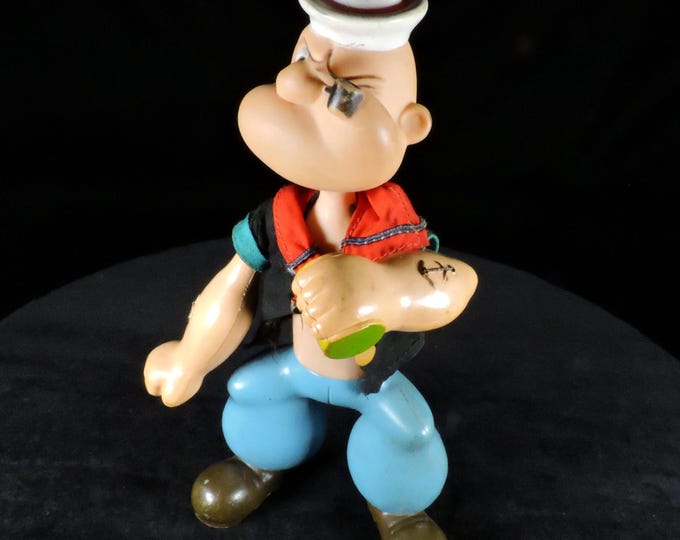 Vintage Popeye the Sailor Figurine ~ Popeye the Sailorman ~ King ...