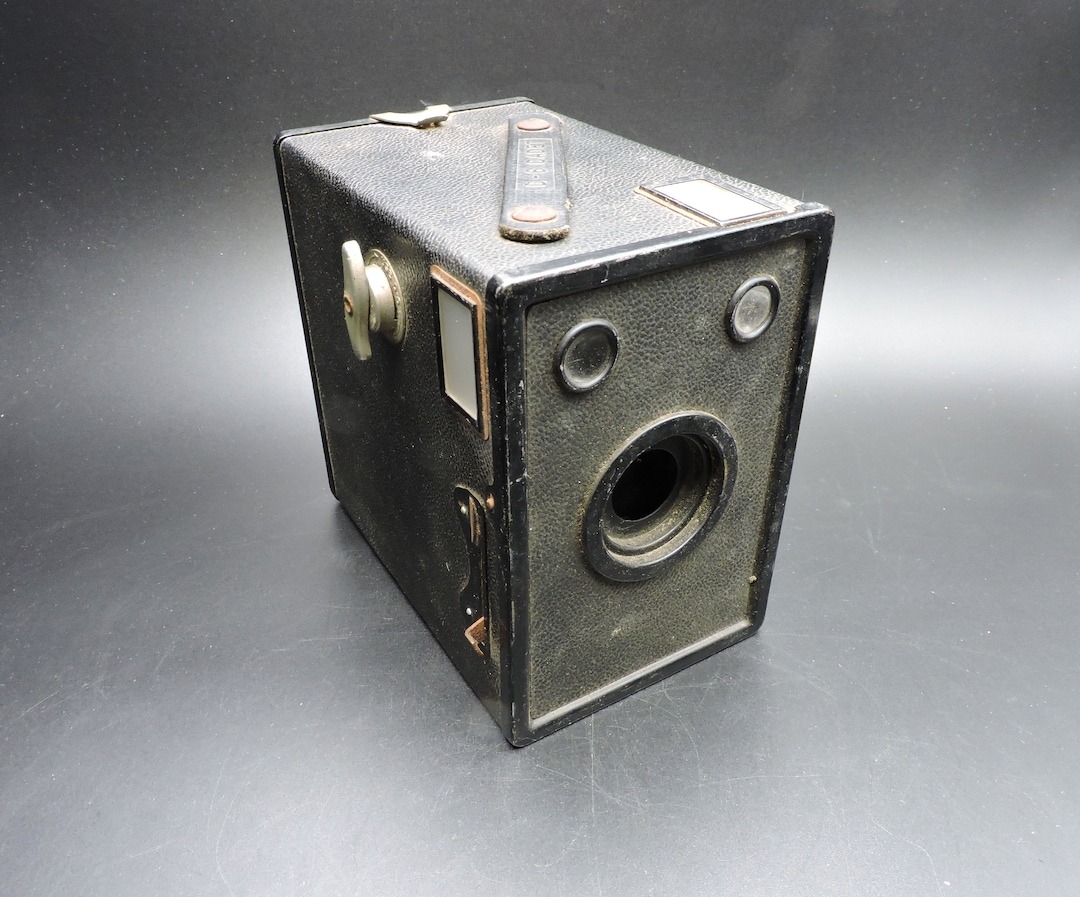 Antique AGFA Box Camera ~ AGFA D6 Cadet Camera ~ Old Box Camera ~ AGFA ...