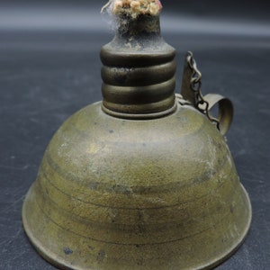 Antique Alcohol Lamp ~ Vintage Alcohol Lamp ~ Small Brass Lamp ~ Brass ...
