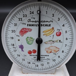 Vintage Scale ~ American Family Scale ~ Vintage Kitchen Scale ...