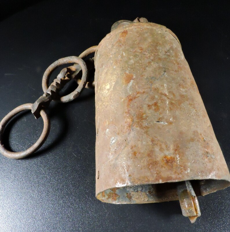 Vintage Bell ~ Antique Animal Bell ~ Old Farm Bell ~ Old Cow Bell ~ Old ...