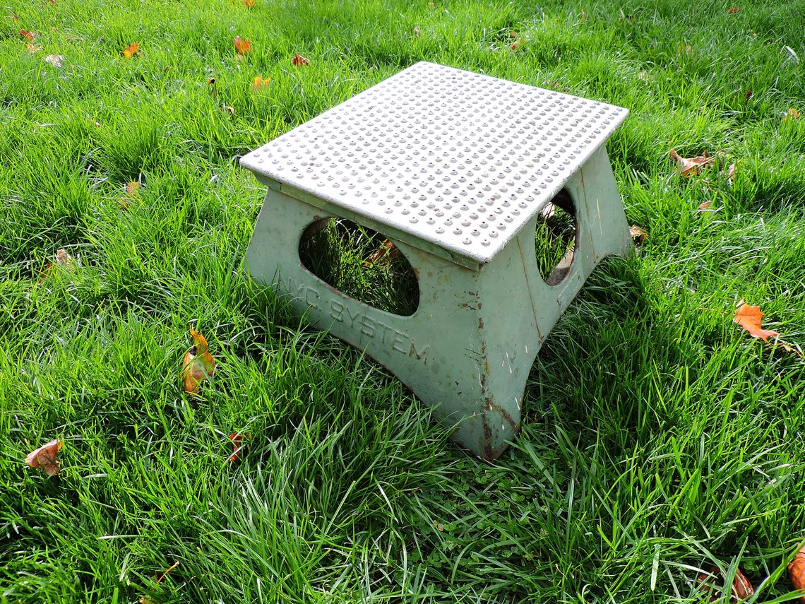 Railroad Step Stool NYC System Conductors Stool New York | Etsy