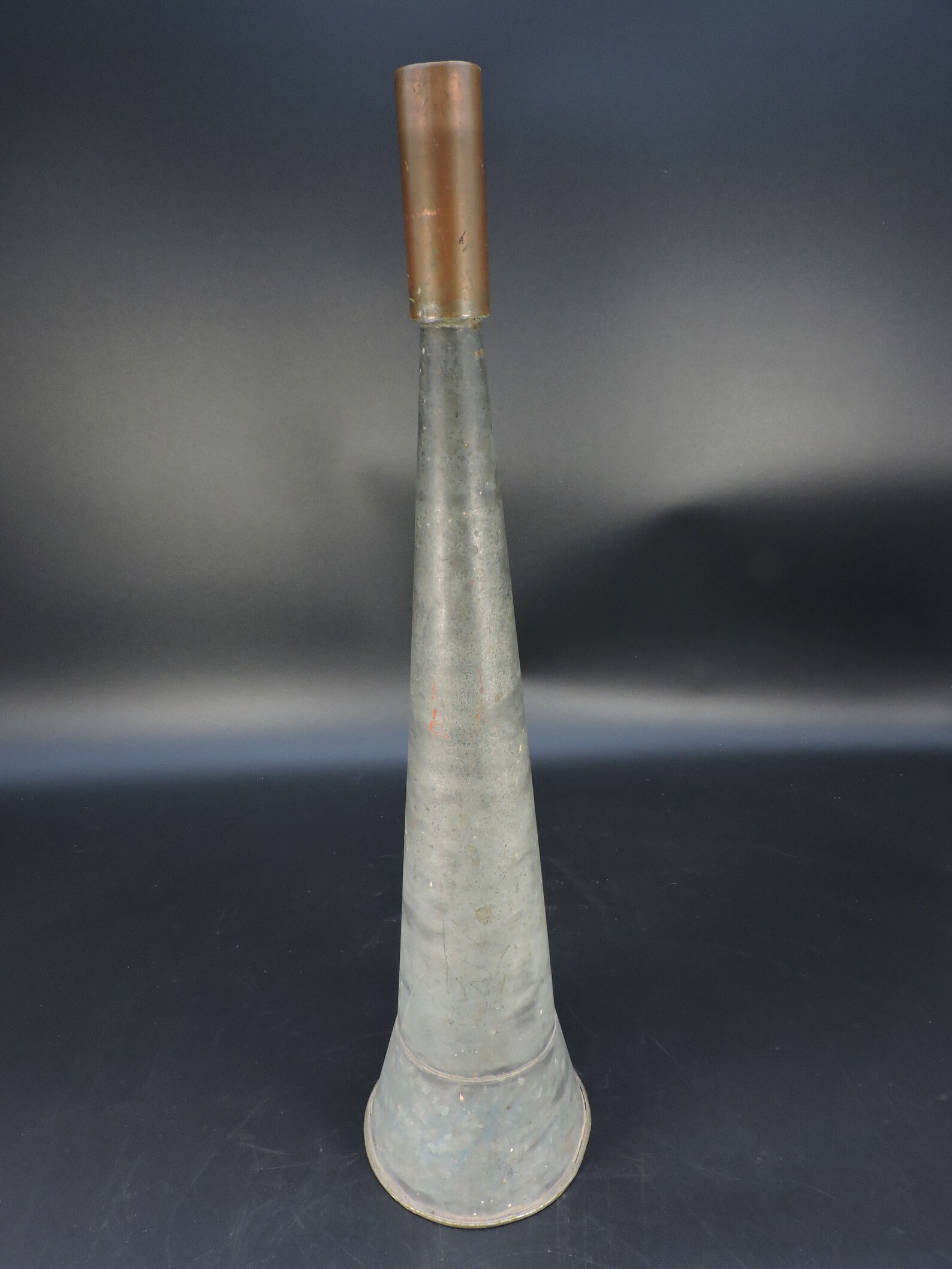 Antique Signal Horn ~ Early Tin Fog Horn ~ Old Fire Horn ~ Vintage ...