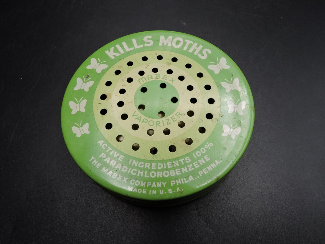 Vintage Advertising Tin MABEX MOTH KILLER Used Empty Tin - Etsy