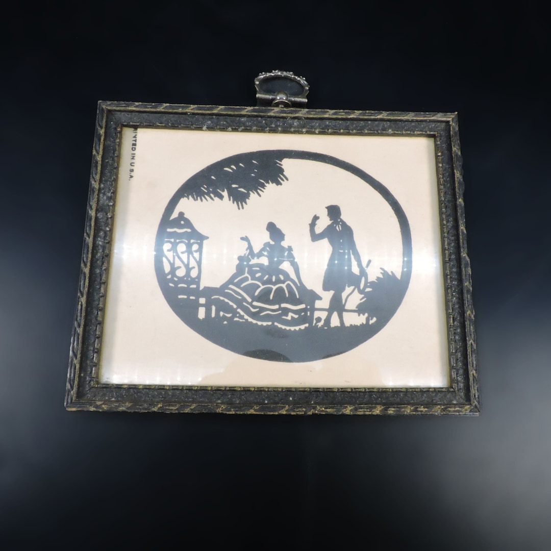 Vintage Silhouette Decorative Silhouette Old Fashioned Silhouette ...