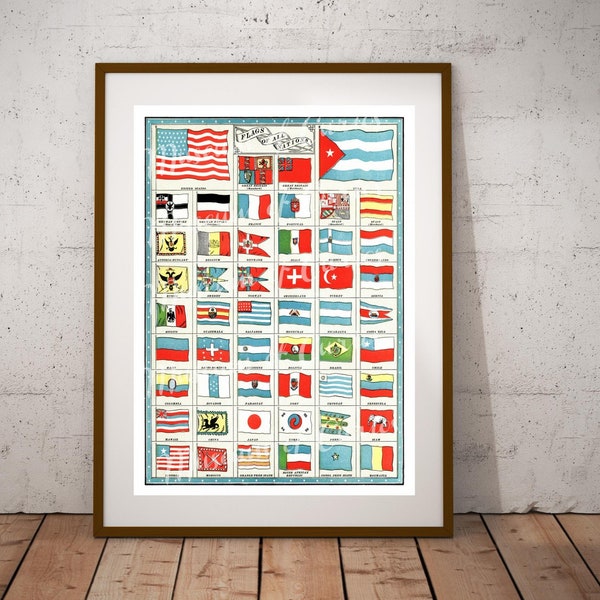 All Nations Flags - Etsy