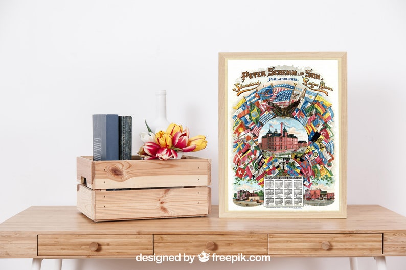 Digital 1902 Peter Schemm And Son Standard Lager Beer - Etsy España