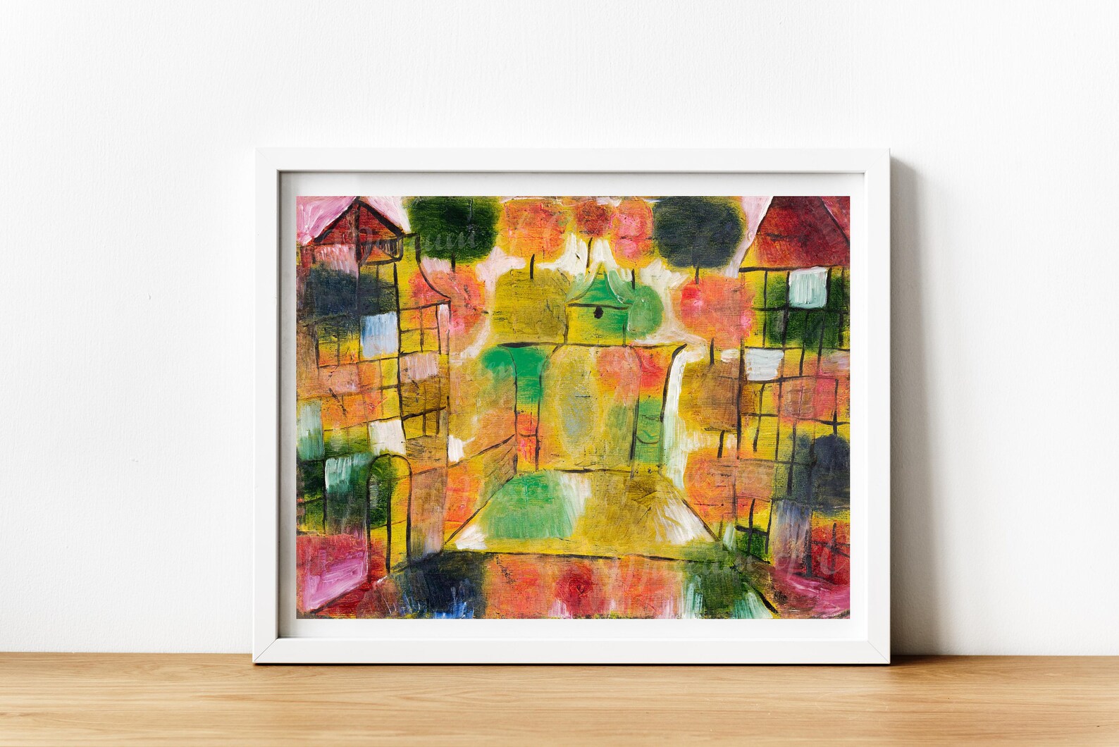 Digital 1920 Paul Klee Tree and Architecture Rhythms - Etsy