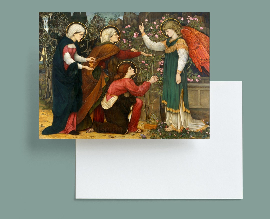 Digital, 1896, Pre Raphaelite, Card, INSTANT DOWNLOAD, Allegorical ...