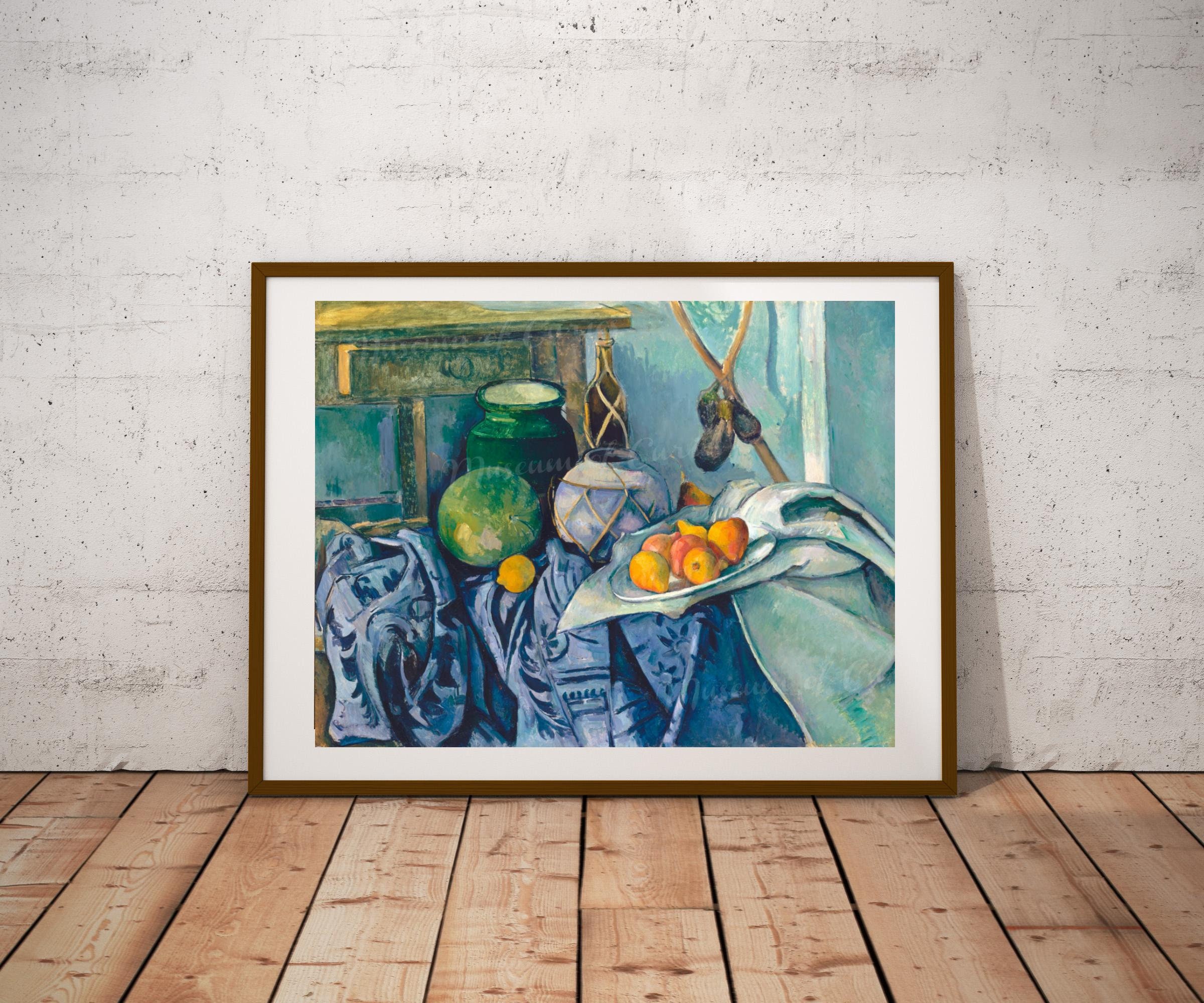 Digital, Cocina de granja, 3 x Paul Cezanne Bodegones, DESCARGA ...