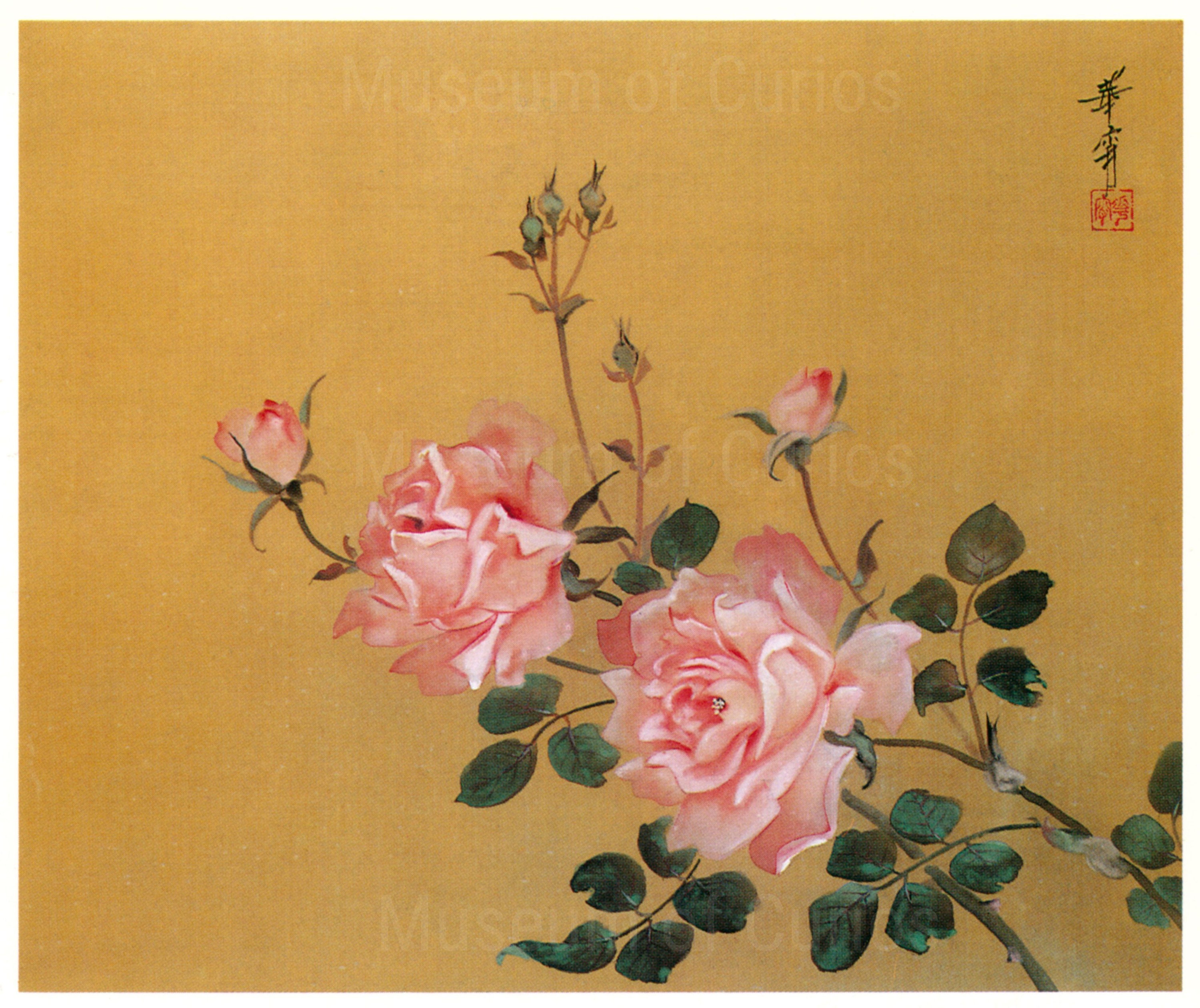 Digital 1920s Takabatake Koshi Japanese Roses INSTANT - Etsy