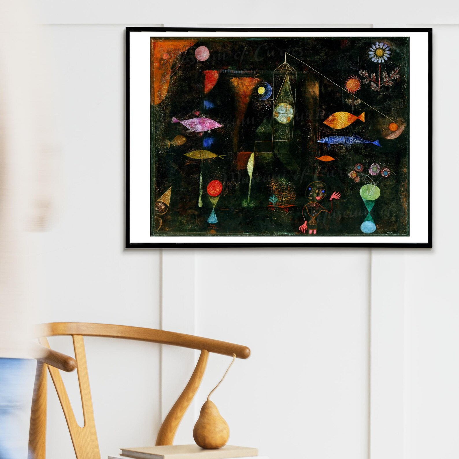 Digital 1925 Paul Klee 'Fish Magic' Abstract Art | Etsy