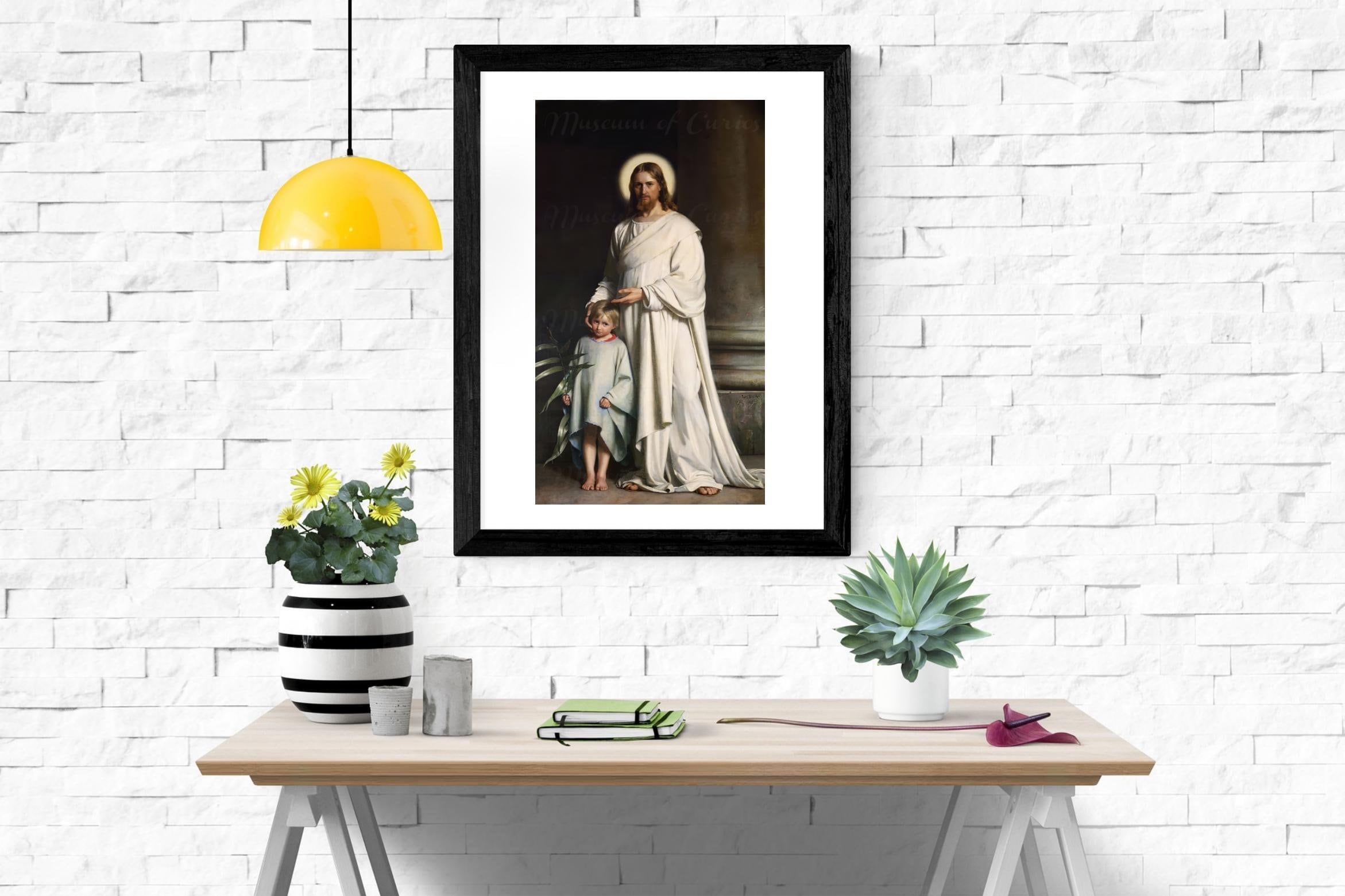 Digital, 1800s, Christ Blessing the Child, Carl Bloch, INSTANT DOWNLOAD ...