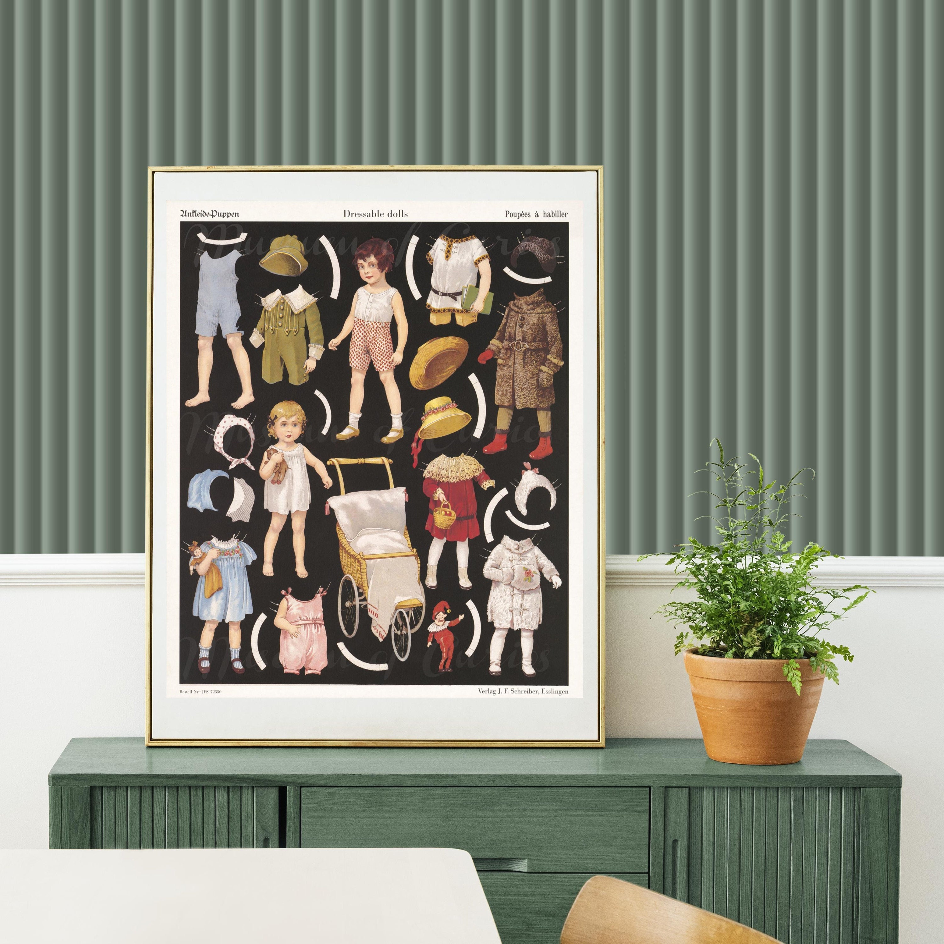 Digital, 1930, Printable Dressable Dolls Poster, Clothing, Toys ...