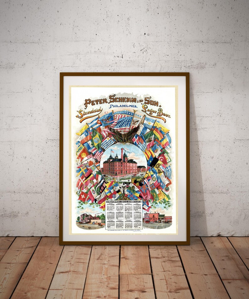 Digital 1902 Peter Schemm And Son Standard Lager Beer - Etsy España