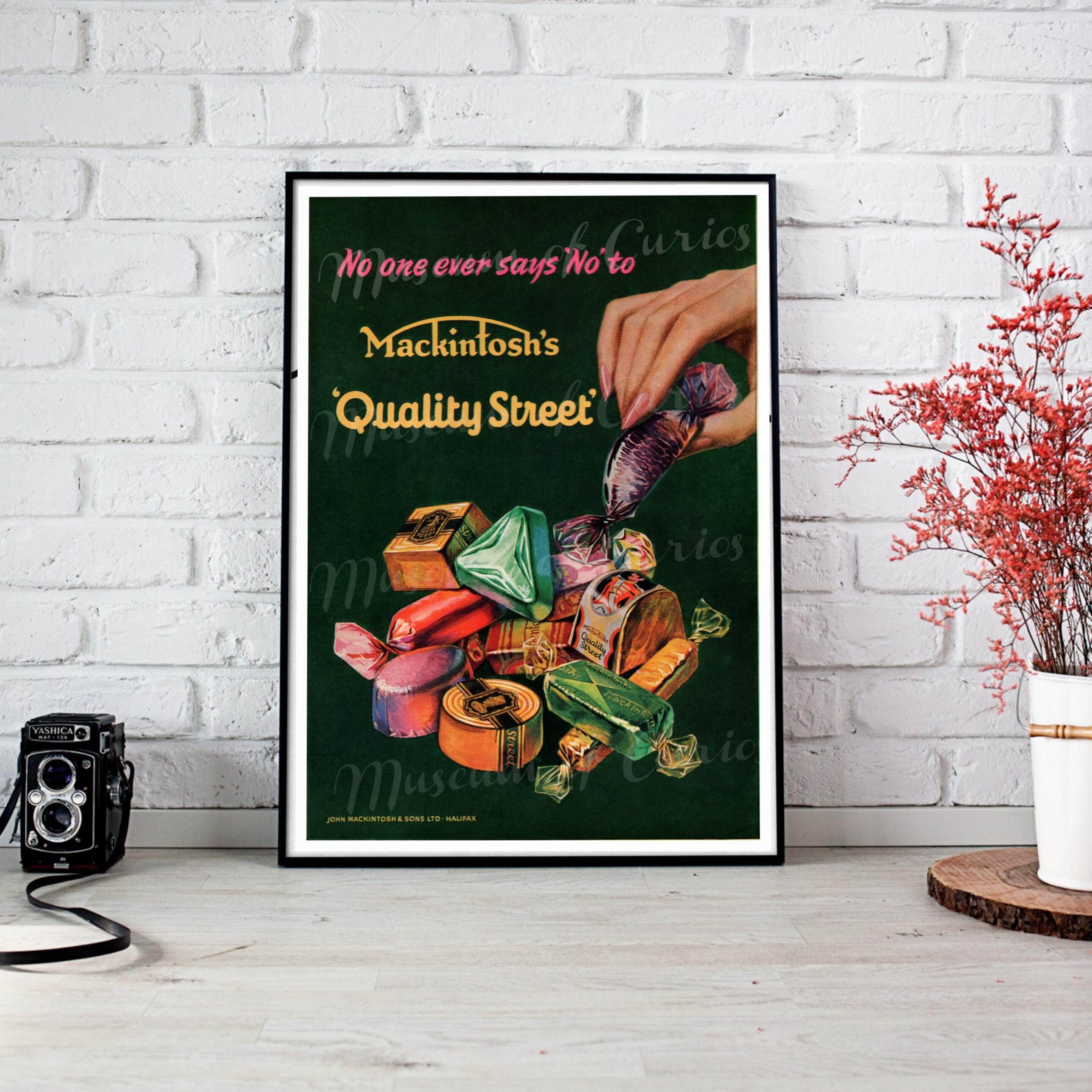 Digital, 1950s, Mackintosh's Quality Street Advertisement, INSTANT ...