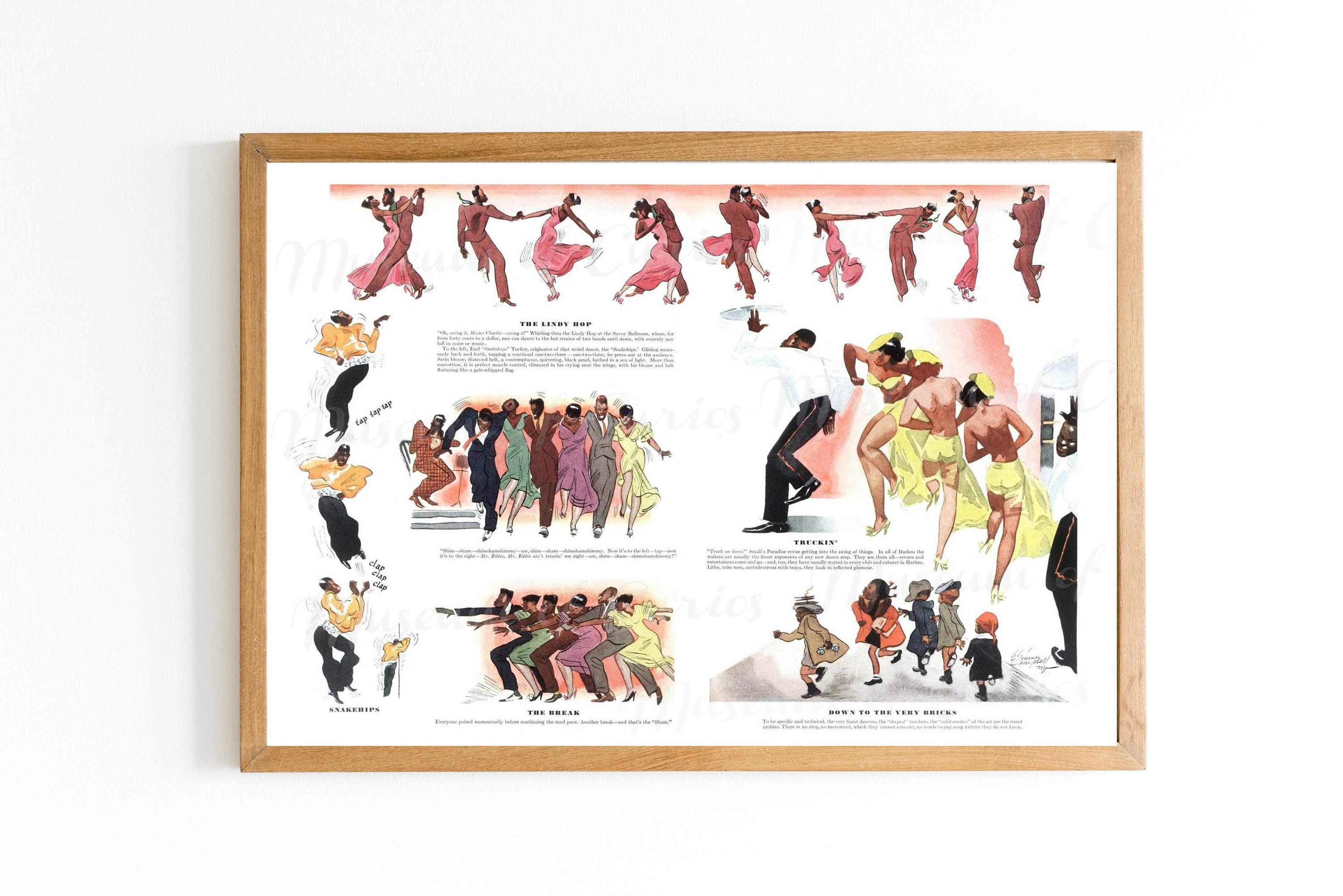 Lindy Hop Poster
