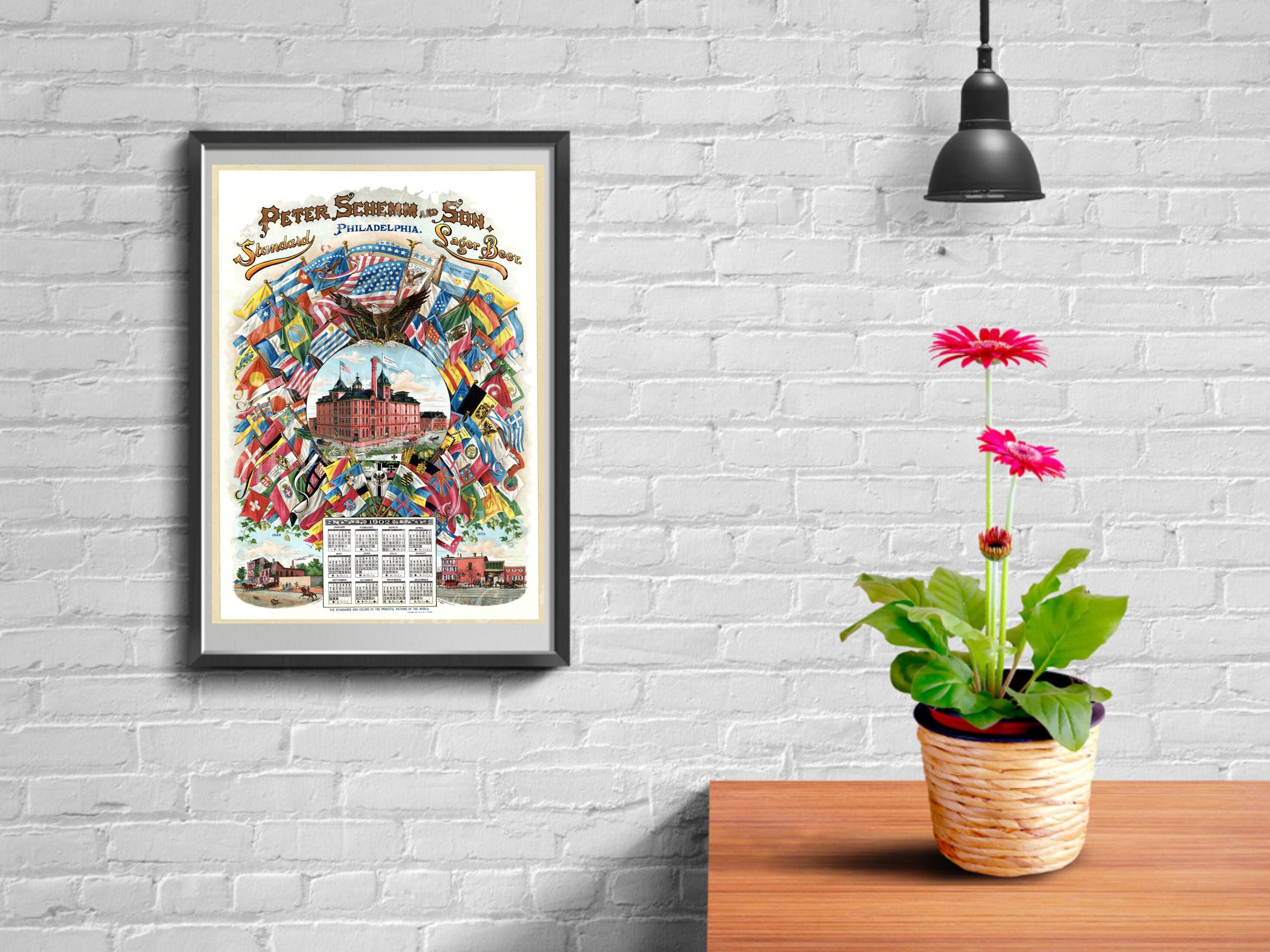 Digital 1902 Peter Schemm And Son Standard Lager Beer - Etsy España