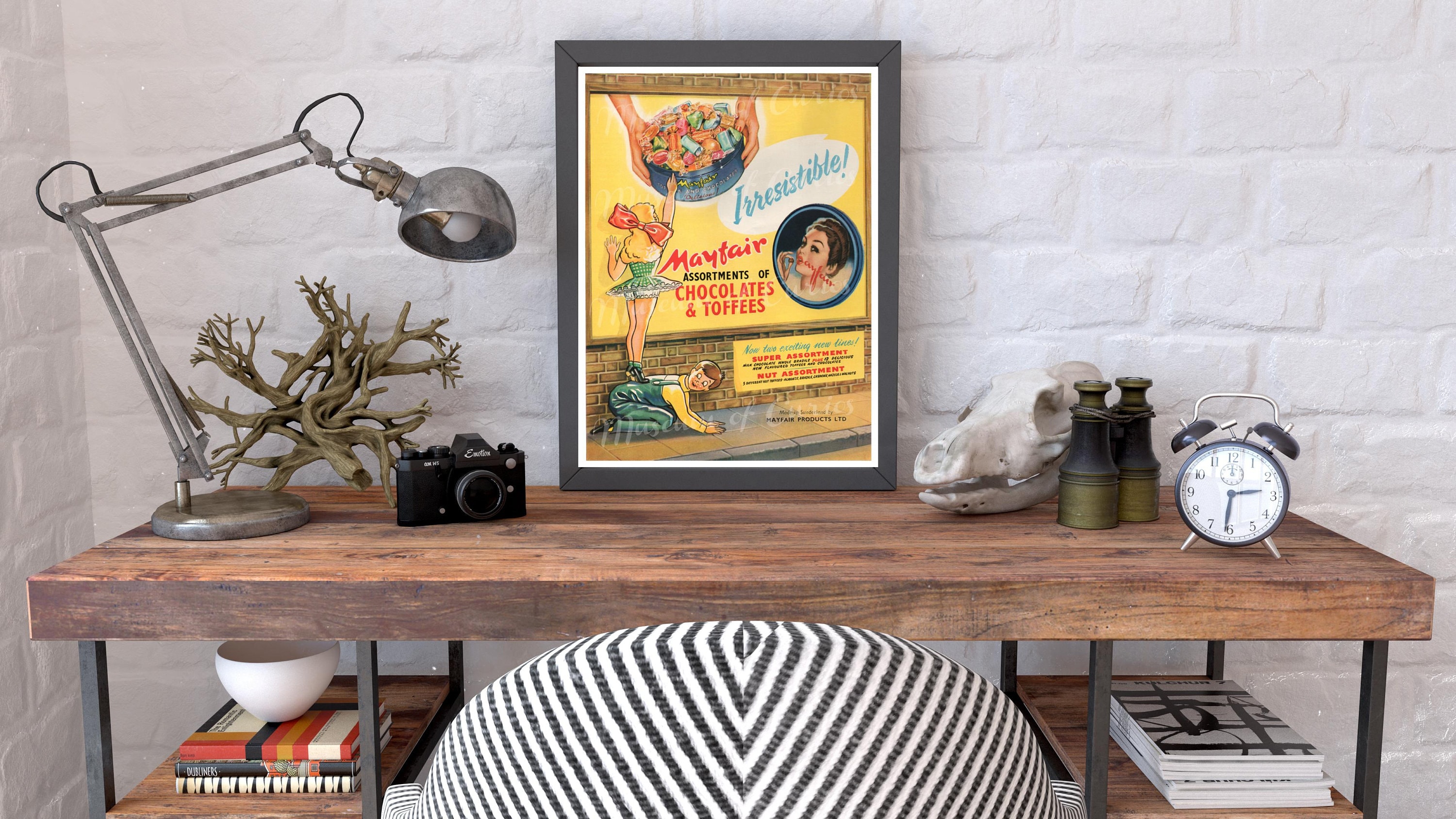 Digital, 1950s, Mayfair Assortment of Chocolates Toffees, Advertisement ...