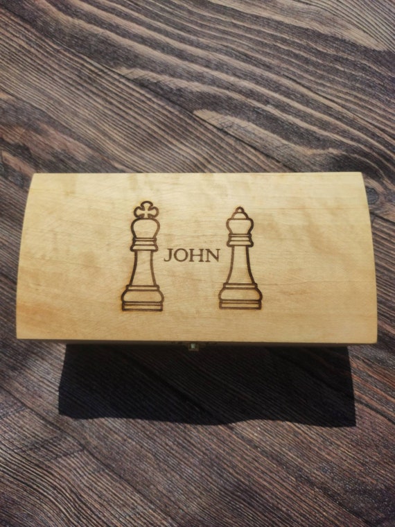 Custom Wood Burning Personalised Wood Box Personalized | Etsy
